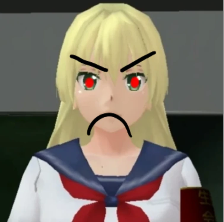 School girls simulator characters with mad kana face meme | Fandom