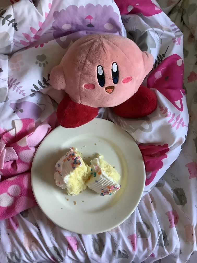 Kirby and the white cake | Fandom