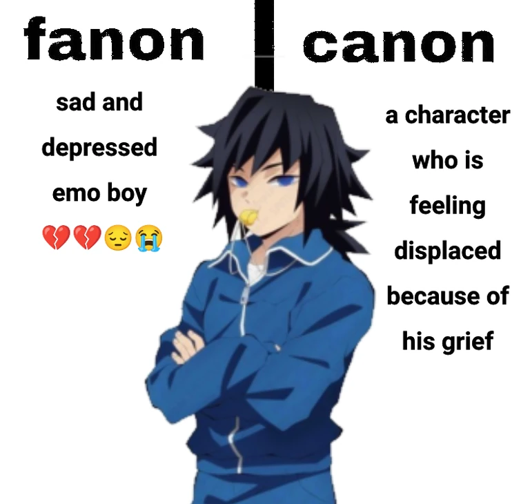 Make a canon vs fanon character chart to see how mischaracterized your ...