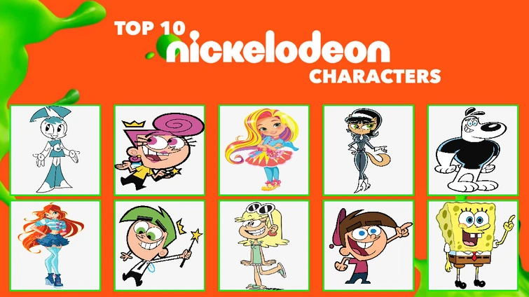 Top 10 Nickelodeon Characters | Fandom