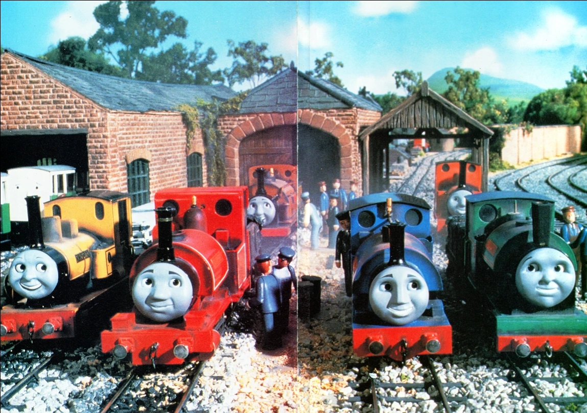 The promotional images of the Season 4 Narrow Gauge Engines look like ...