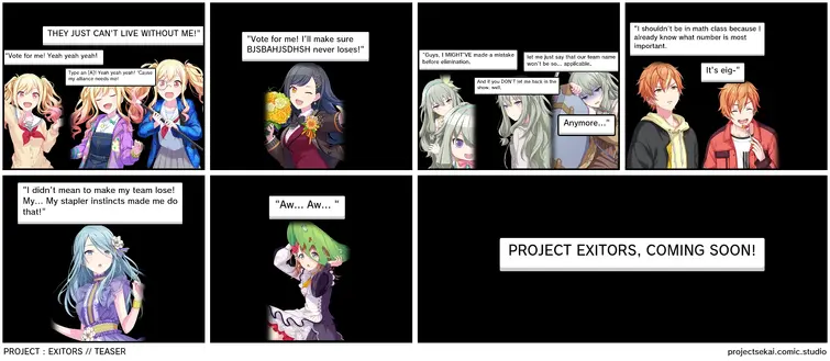 Finished this a longgg time ago! But here is the first comic of PROJECT ...
