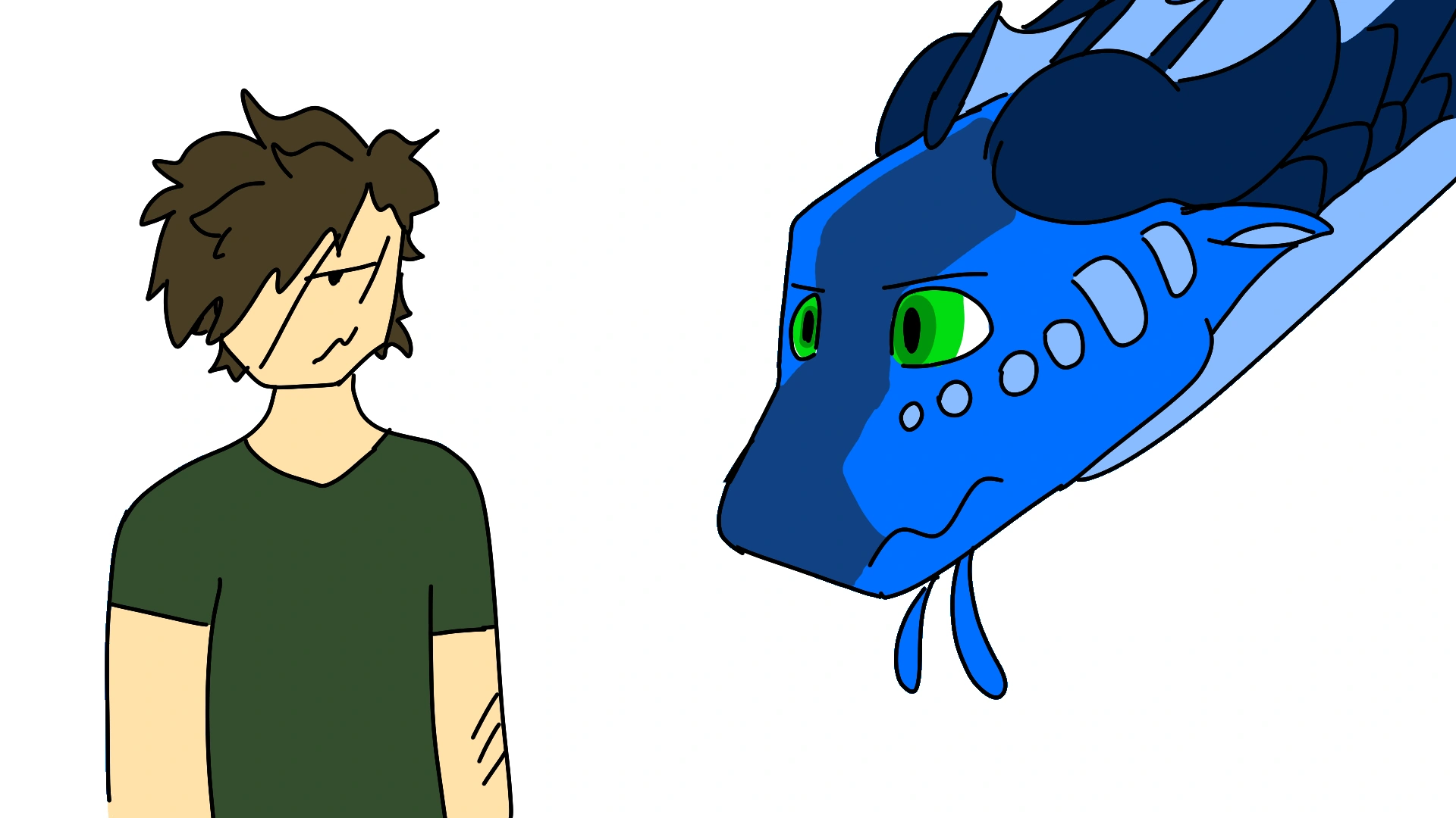 new seawing oc and a human | Fandom