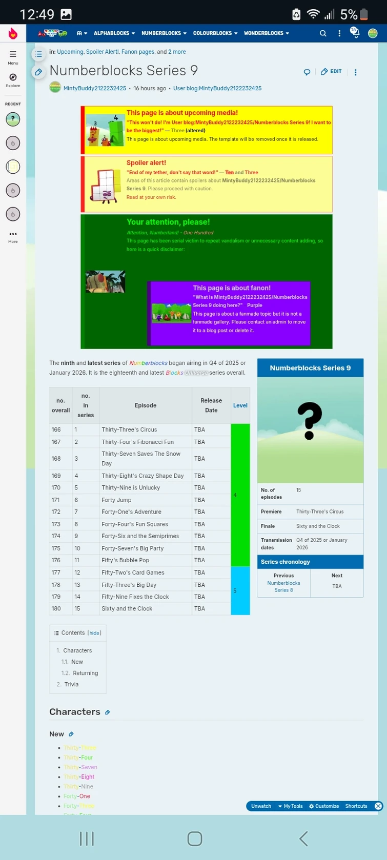 My predictions for Numberblocks Series 9 | Fandom