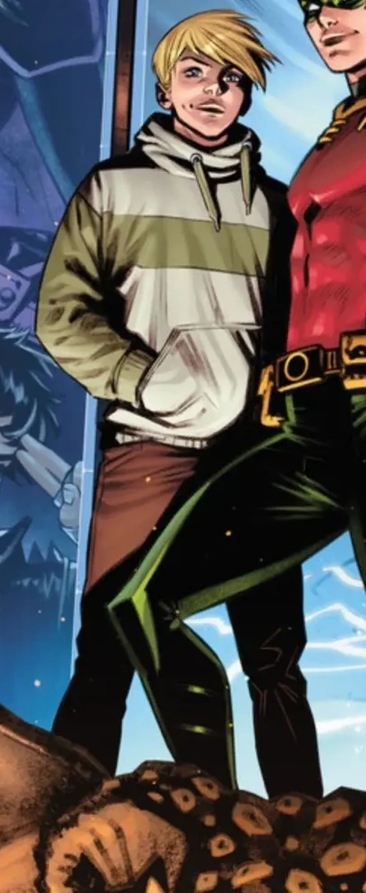 Peng Xiong as Tim Drake Save Hero Gay Boyfriend Hero as Bernard Dowd ...