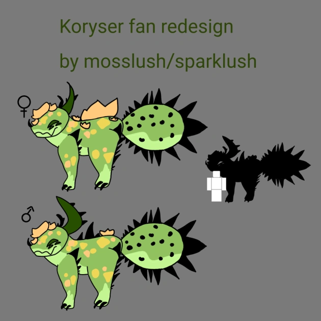 Making fan redesigns of random creatures 1: Koryser! | Fandom