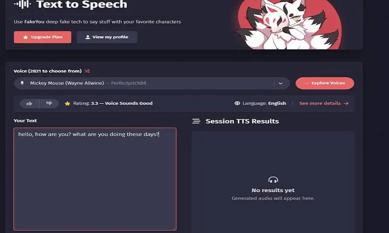 Some old photo's of FakeYou having Wayne Allwine Mickey | Fandom