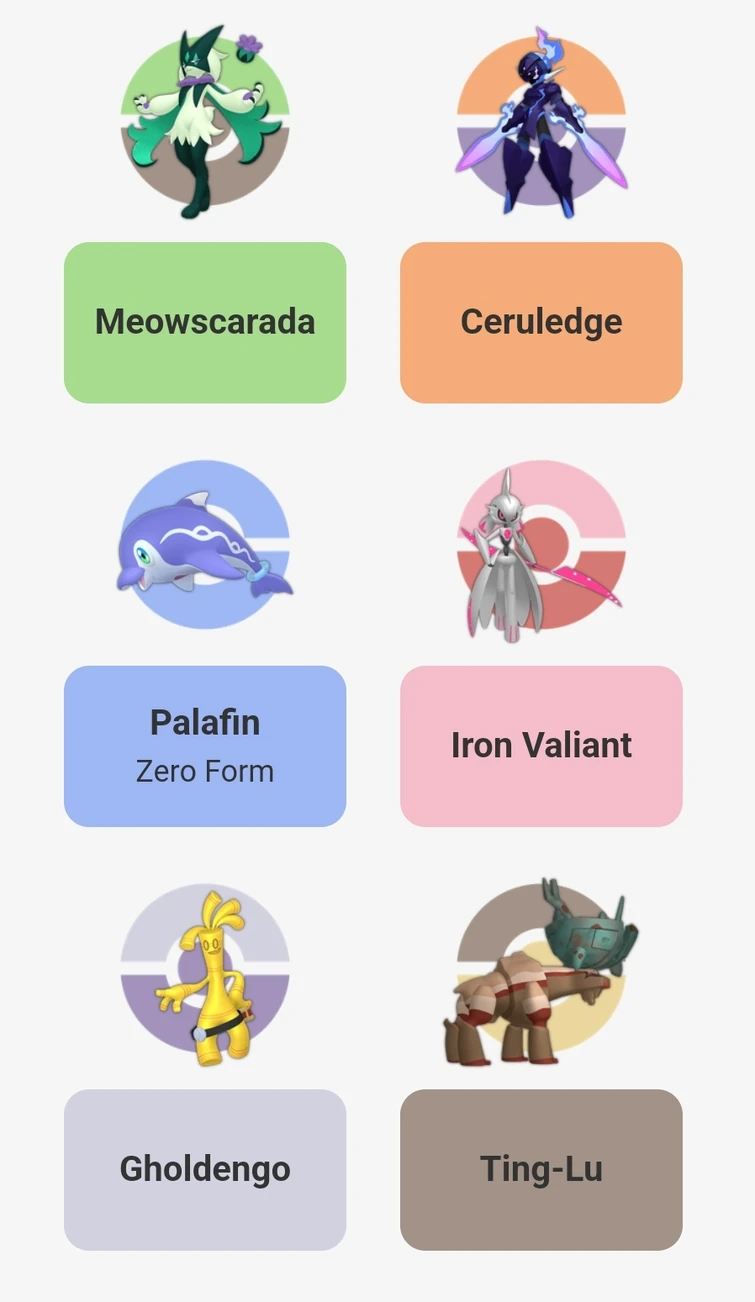 Make a team only using sv Pokémon | Fandom