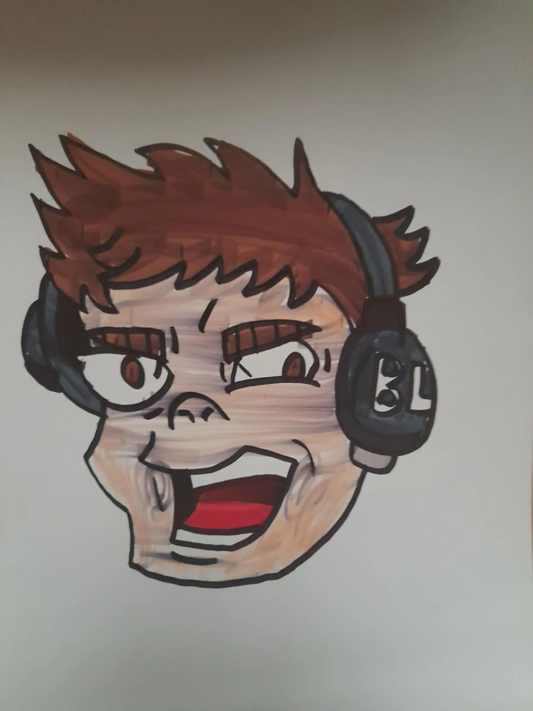 My drawing of LazarBeam | Fandom
