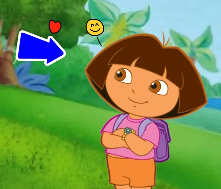What if Dora finally sees the Blue Cursor? | Fandom