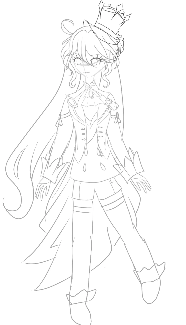 furina sketch | Fandom