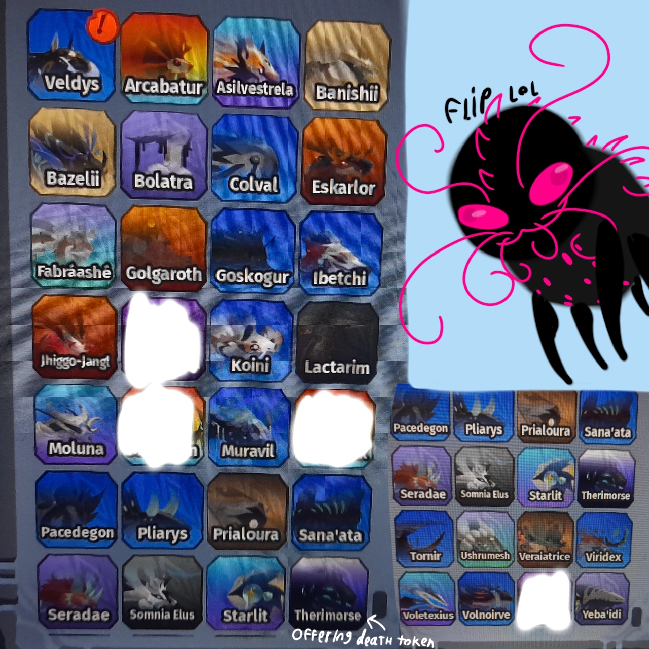 Trading for missing specs | Fandom