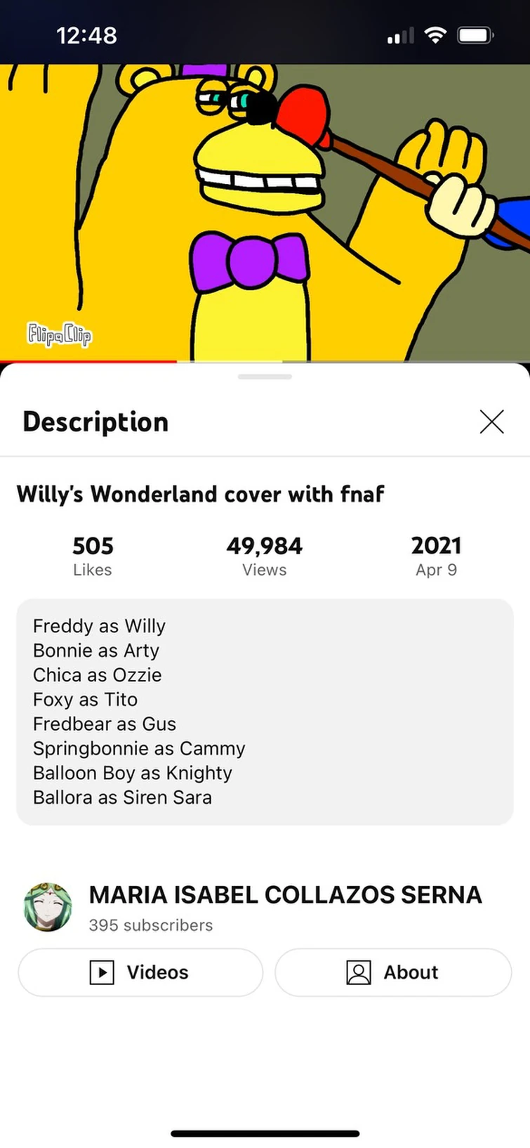 Willy’s wonderland (FNAF redraw) | Fandom