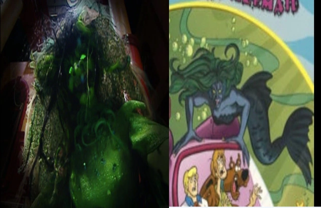 Is it possible these that the mermaid is based off the book mermaid(or ...