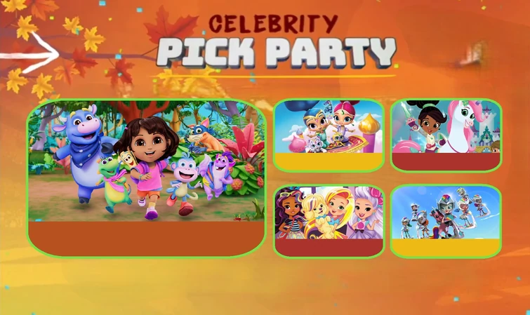 NFL Slimetime - Celebrity Pick Party Templates (Nick Jr. Girls Rule ...