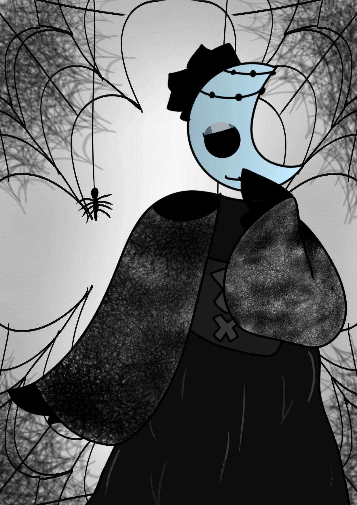 I’ve spent 22 minutes just to draw a goth moon and I have no regrets ...