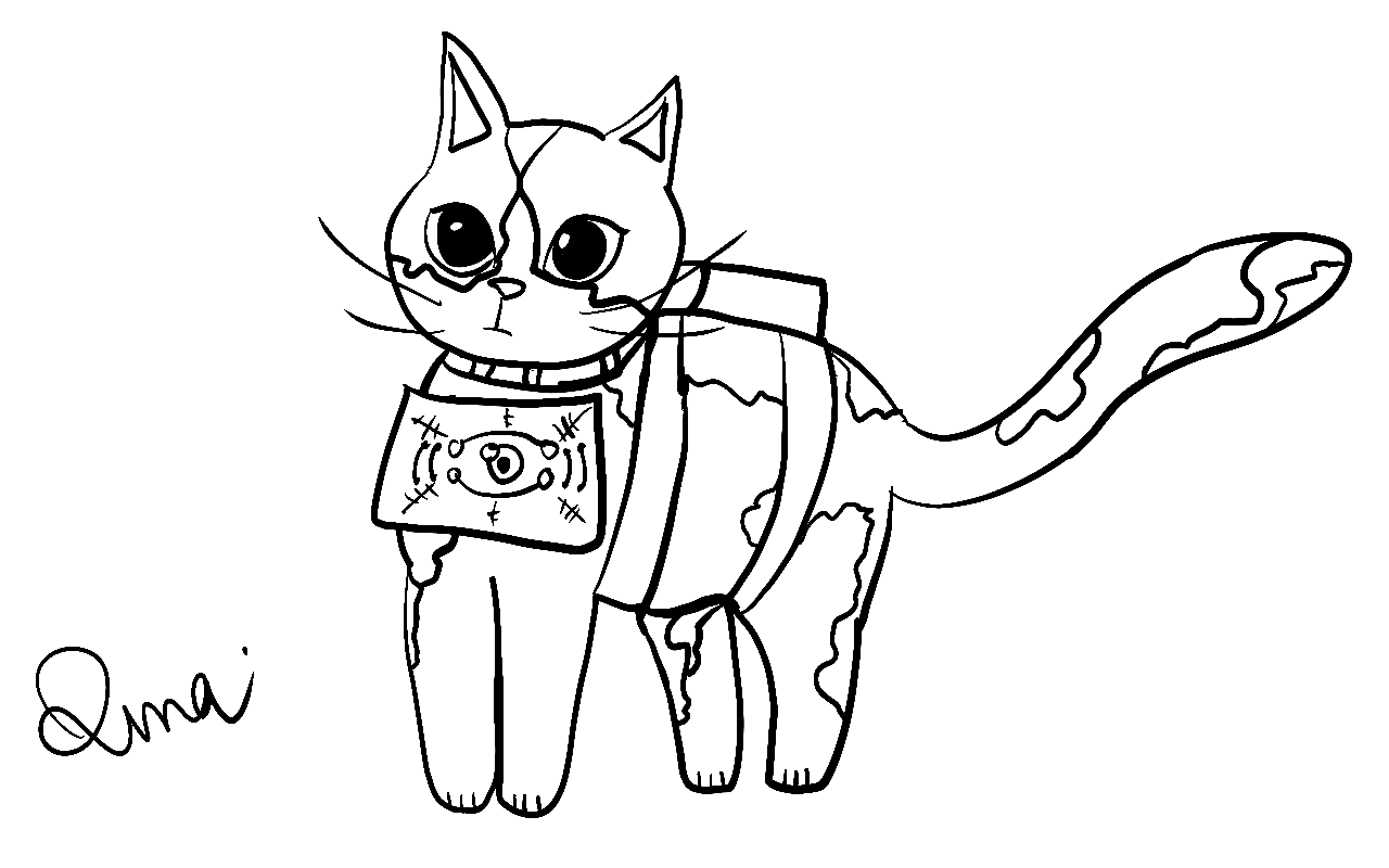 So I drew a kinda chubby Chachamaru ;-; | Fandom