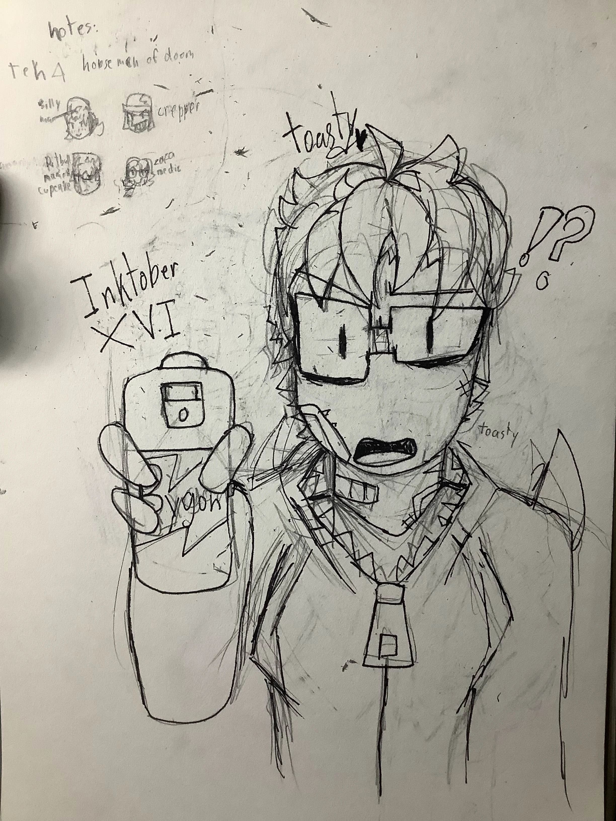 Inktober 16! RIOT GUARD! | Fandom