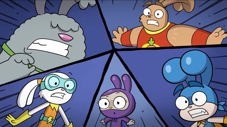 Kiff, can you show me the bunnies and Fuzzleglove's reactions about ...