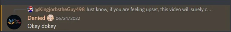 So about the time I rickrolled someone on SMG4's Discord server ...