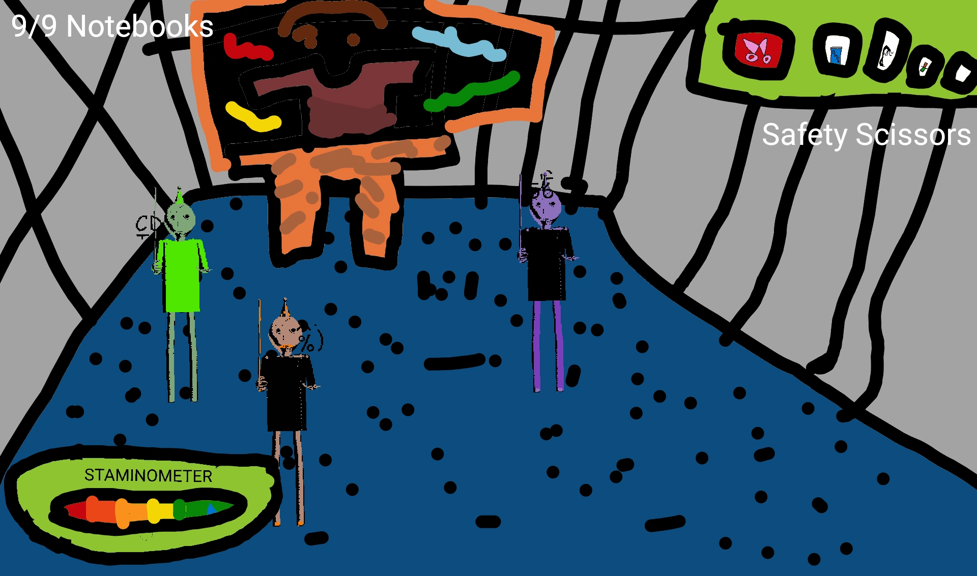 This can be the the secret ending on Baldi's Basics Plus. | Fandom