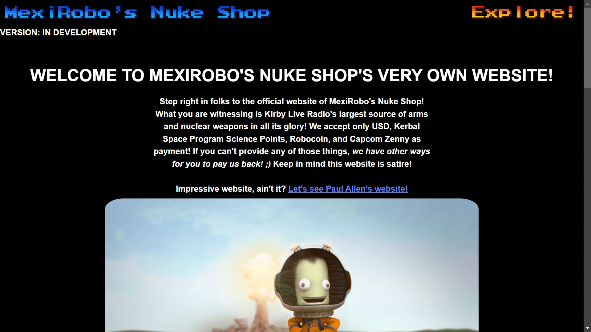 The Nuke Shop Website turned two years old this week!!! | Fandom