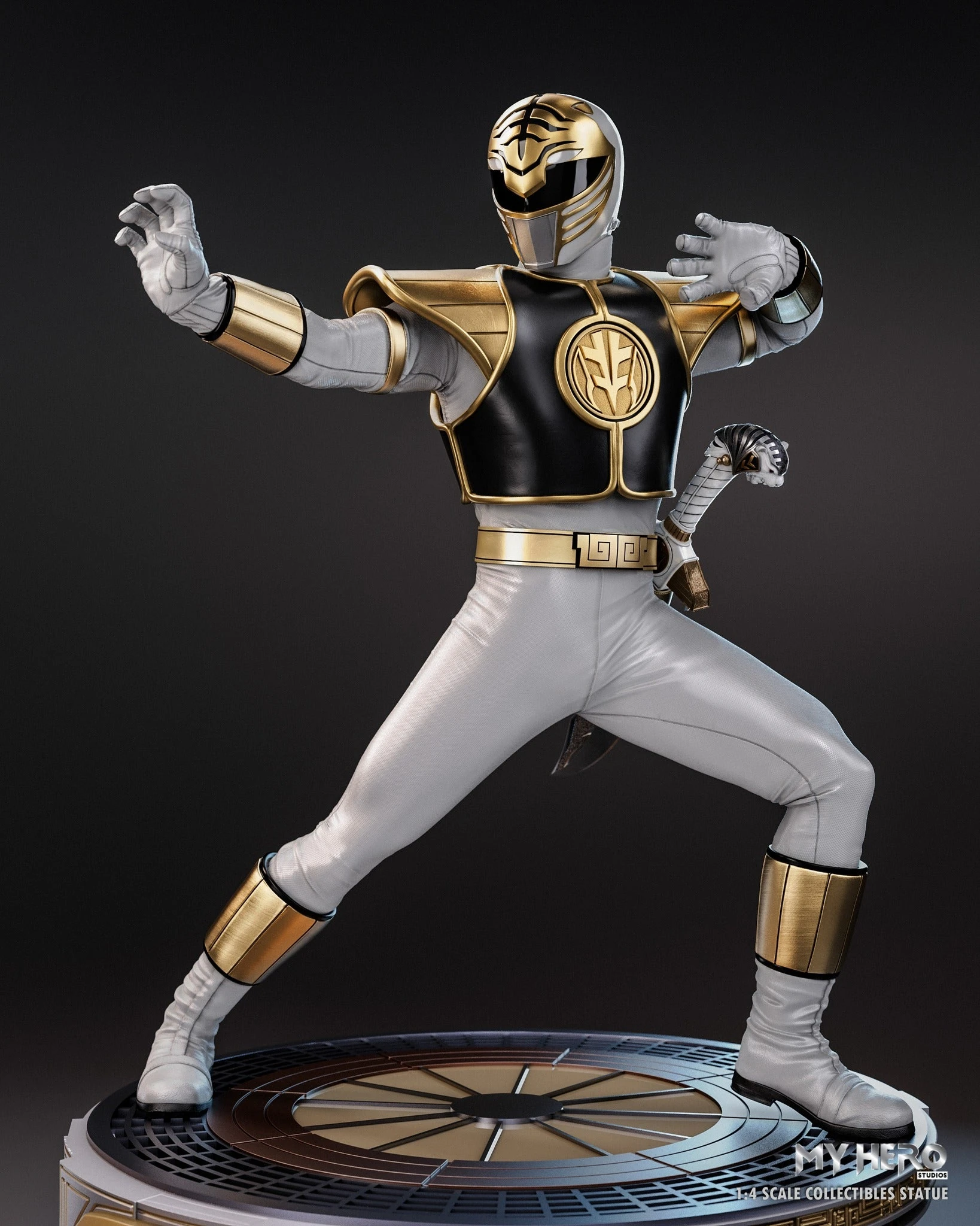 Hero Studios White Ranger Tribute Edition | Fandom