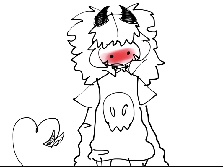 flustered lil bean | Fandom