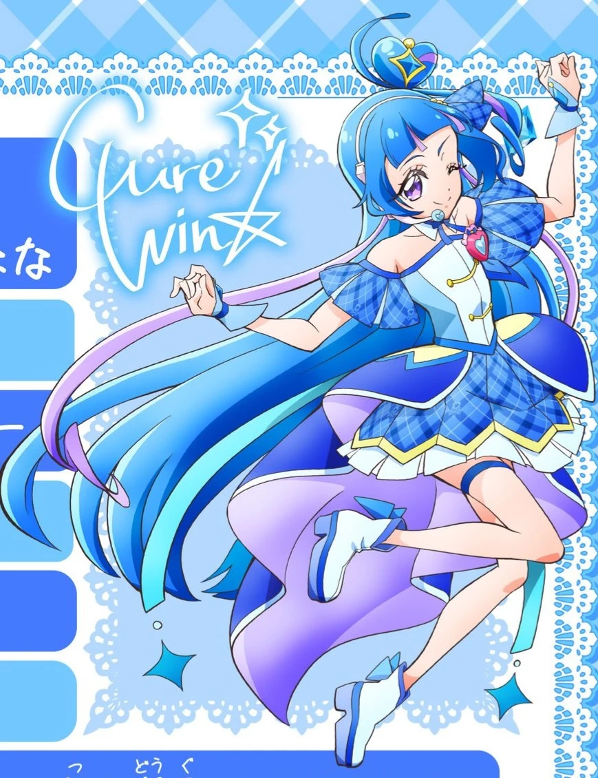 I translated the official profile of Cure Wink/Nana AOKAZE. | Fandom