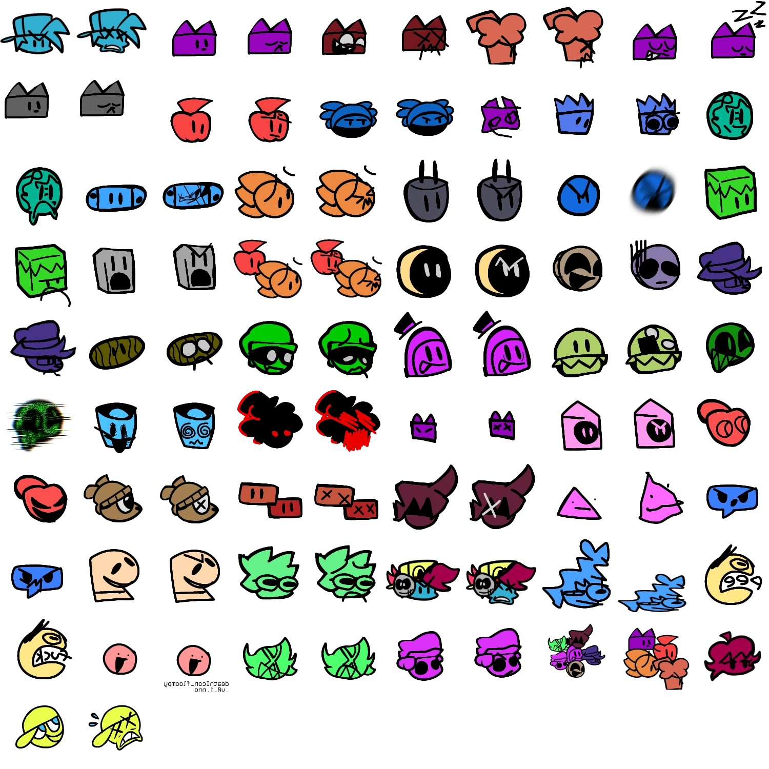 Updated neon's icons | Fandom