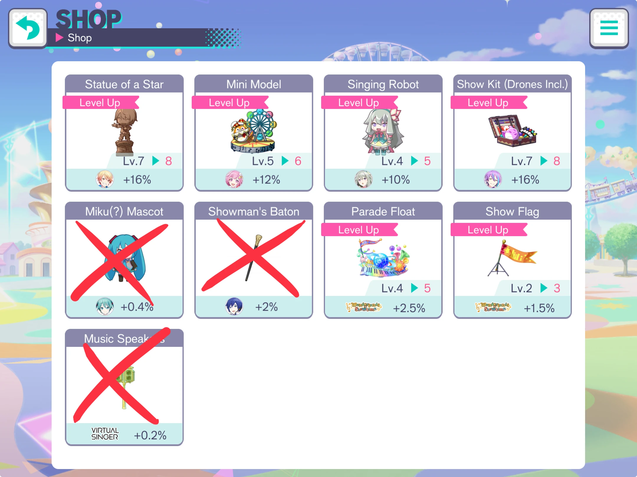 What should I level up? | Fandom