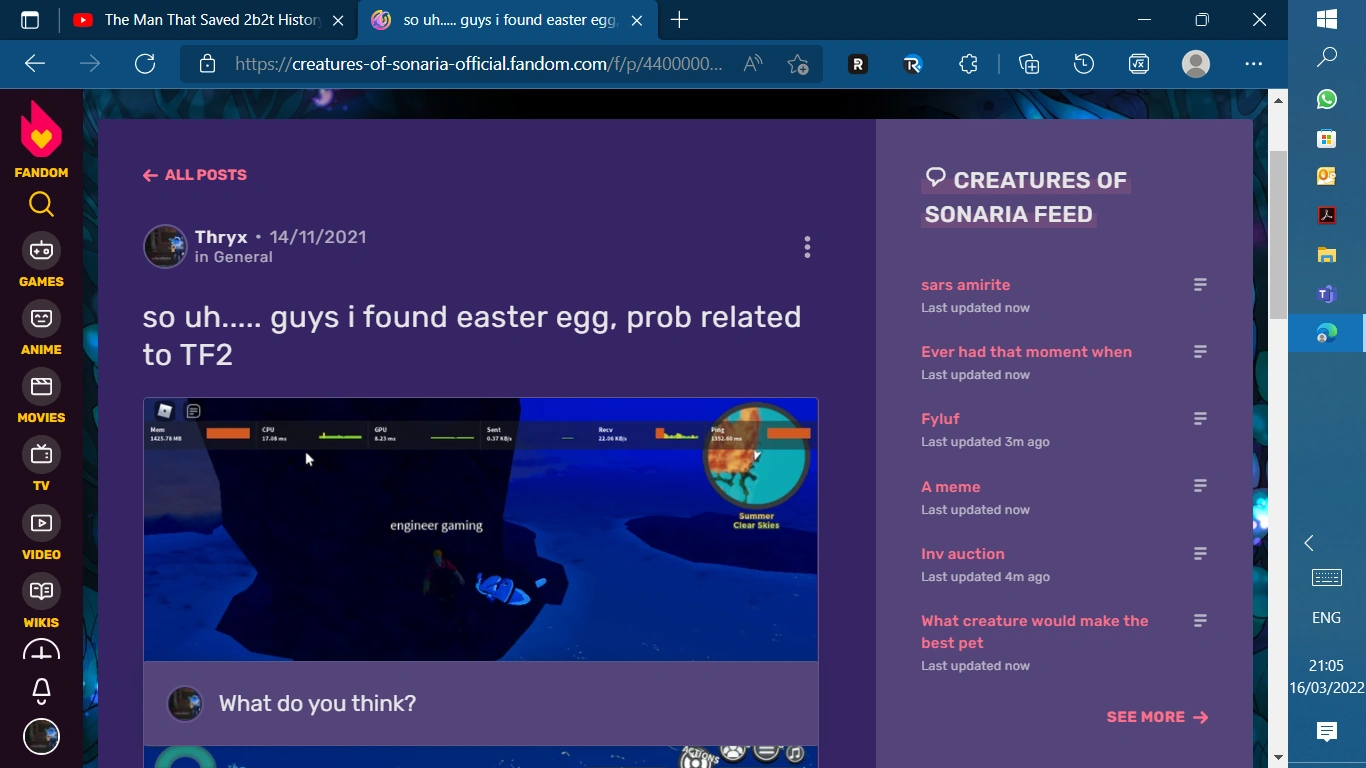 zamn my first post | Fandom