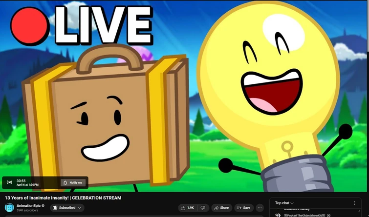 The Inanimate Insanity Anniversary stream begins in 30 minutes! | Fandom