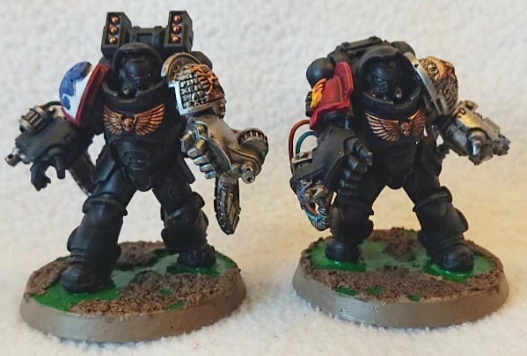 Newly painted Deathwatch! | Fandom