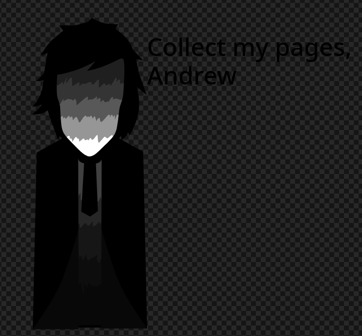 you must collect his pages | Fandom