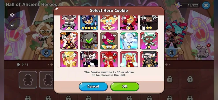 Which cookie's should I put in the Hall of Ancient Heroes? | Fandom