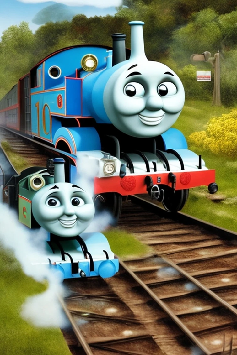 I am back with some more weird AI-generated Thomas stuff | Fandom