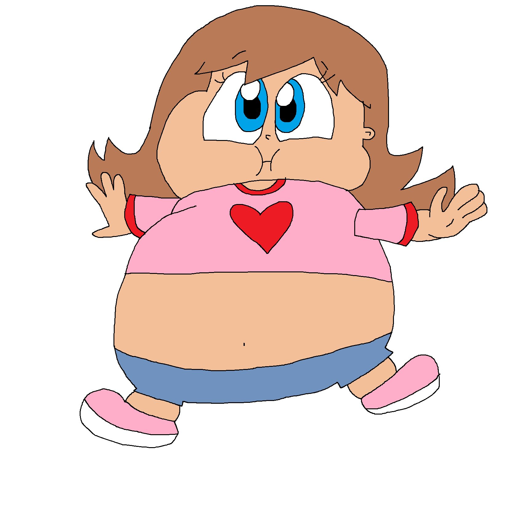 Inflation Cartoon Girls