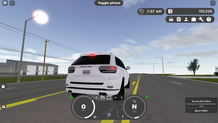 been driving around for 2 hours and the headlight and taillight wont load | Fandom