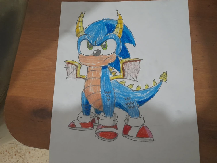 My fusion between Sonic and Spyro the Dragon | Fandom