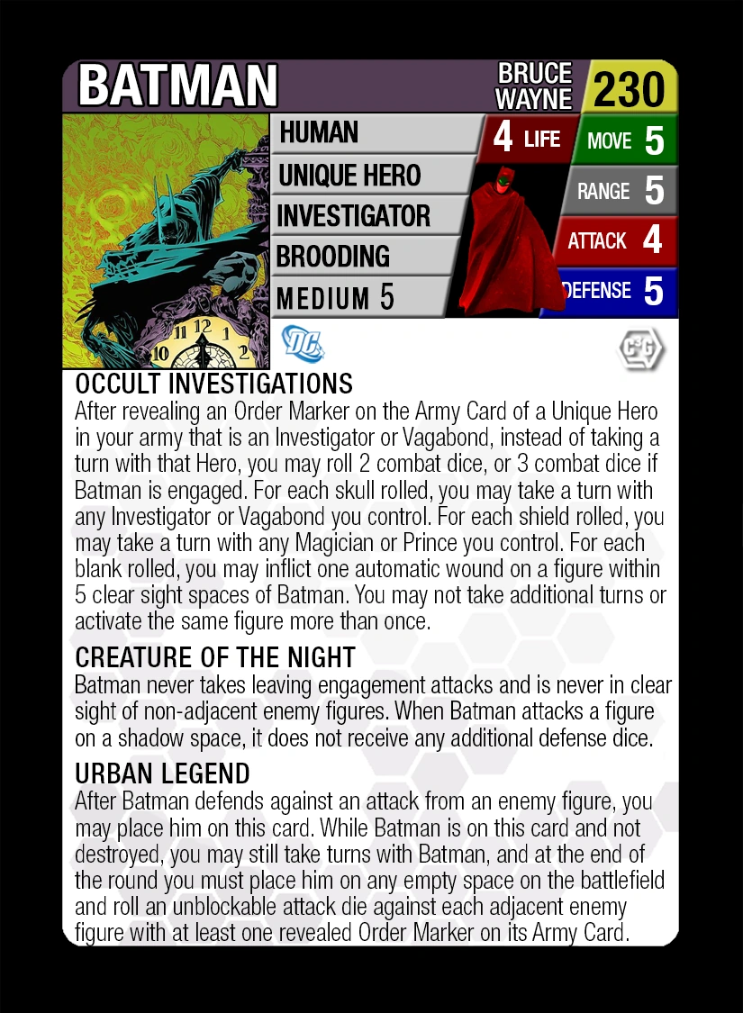 Batman (Occult) | C3G Wiki | Fandom