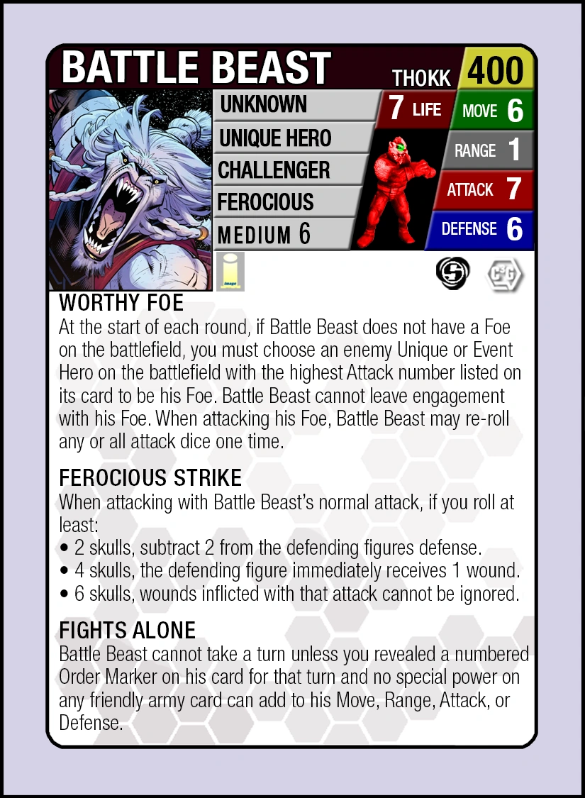 Battle Beast | C3G Wiki | Fandom