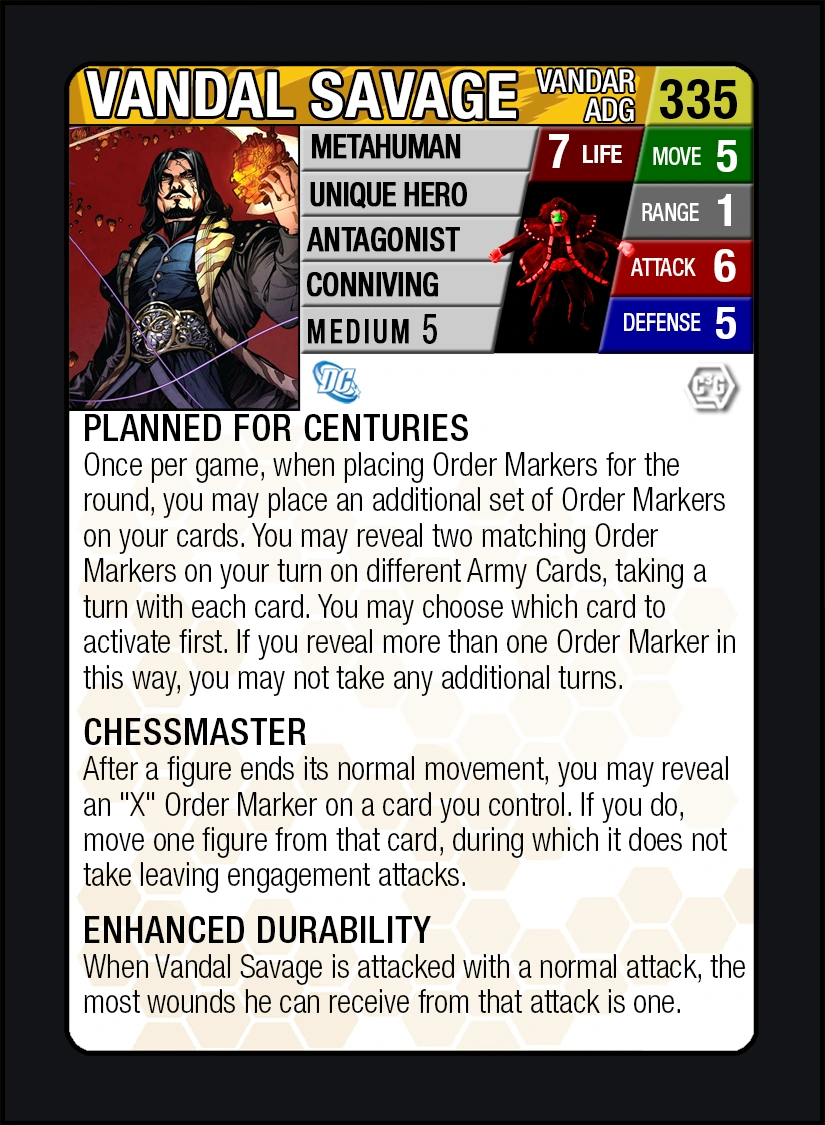 Vandal Savage | C3G Wiki | Fandom