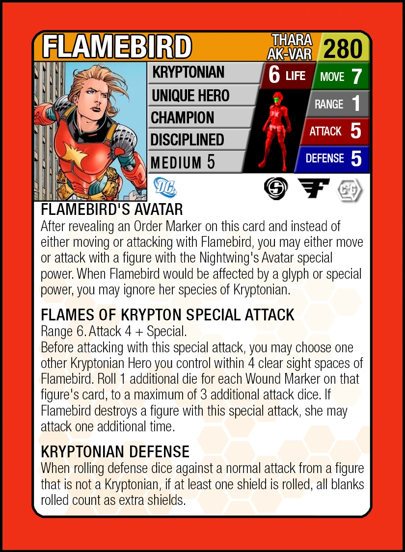 Flamebird (Thara Ak-Var) | C3G Wiki | Fandom