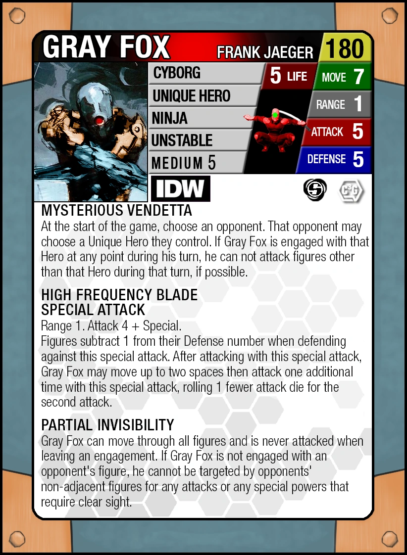 Gray Fox | C3G Wiki | Fandom
