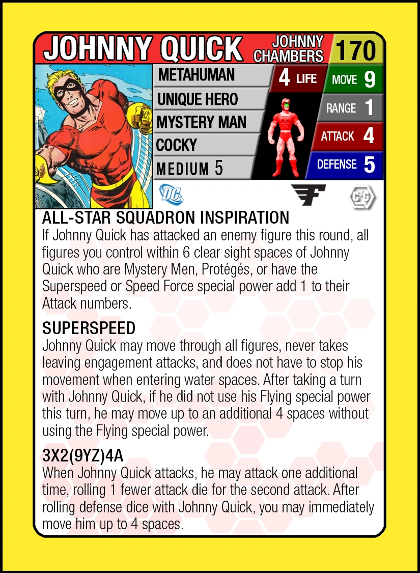 Johnny Quick (Johnny Chambers) | C3G Wiki | Fandom