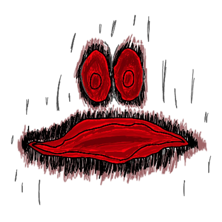 I drew Fleshy Face and Scary Face 2.0 to commemorate them and include ...