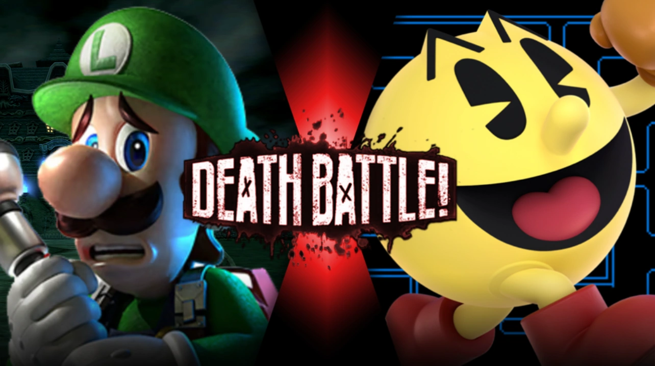 Luigi VS. PAC-Man | Fandom