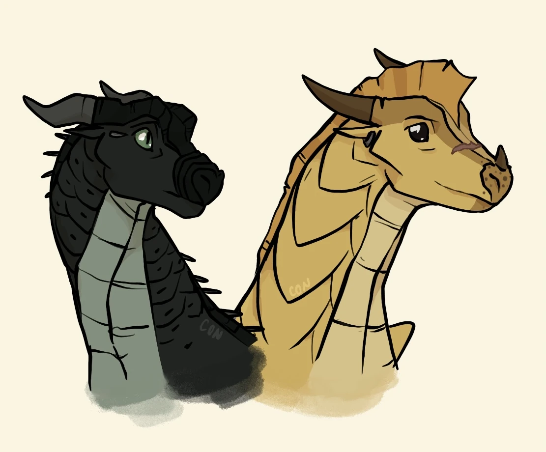 Qib and Moon in GN style! | Fandom