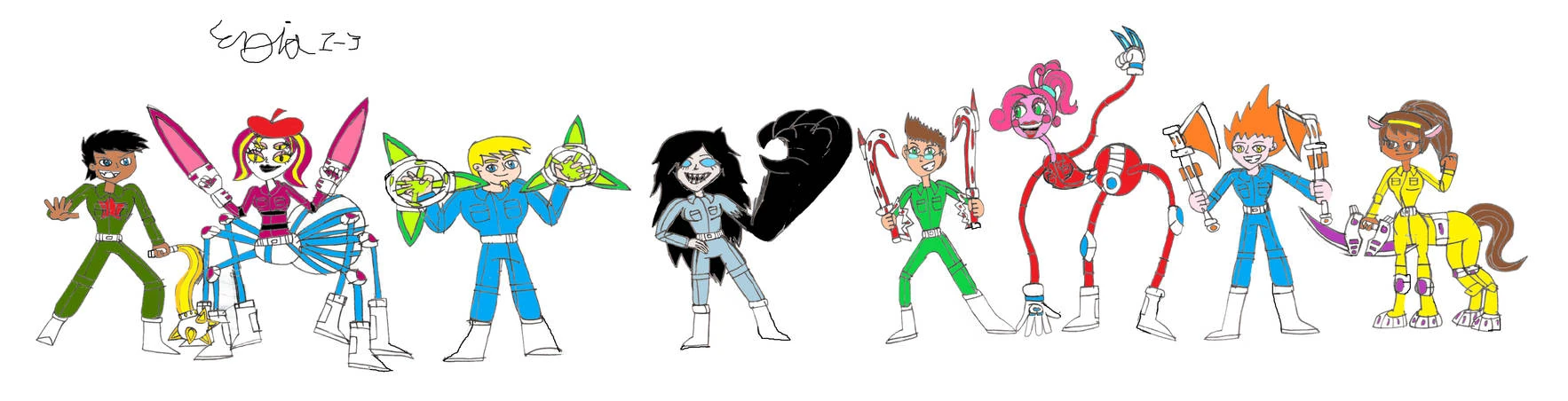 TMNT 2012: Turtles in Space Group of OCs | Fandom